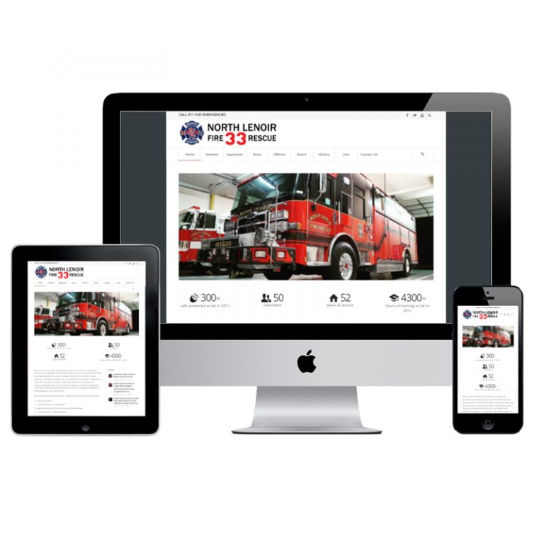 Fire Department Website Design | Fire Rescue Sites